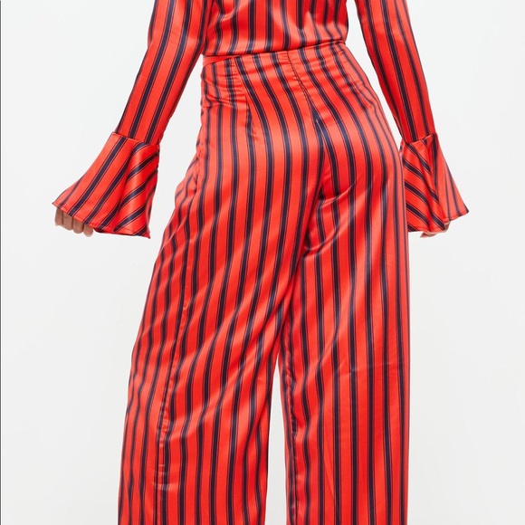 Missguided | Other | Missguided Red Stripe Matching Set | Poshmark